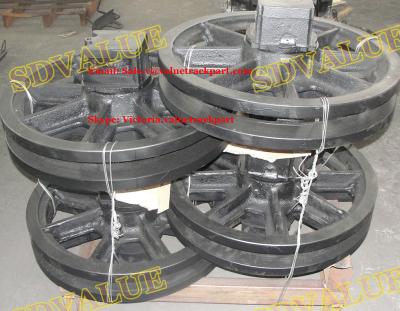 China KOBELCO Crawler Crane BM900, BM900HD Front Idler Assy for sale