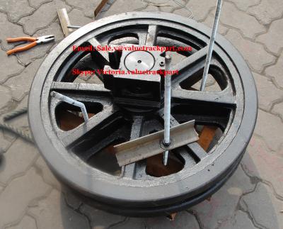 China FUWA 90Ton Crawler Crane QUY90 Front Idler Assy for sale