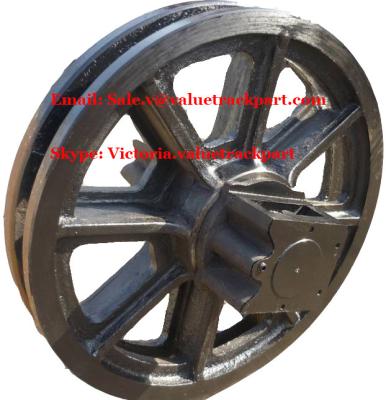 China FUWA 500Ton Crawler Crane QUY500 Front Idler Assy for sale