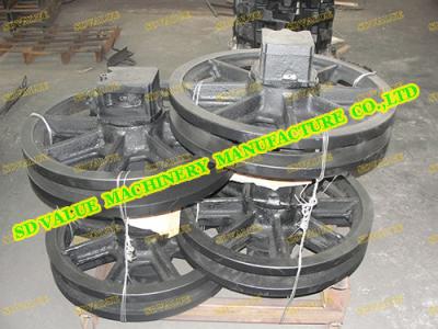 China HITACHI SUMITOMO Crawler Crane SCX300-C Front Idler Assy for sale