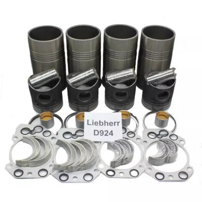 Cina OEM Diametro D924TI-E D926TI-E D924 Maniche di pistoni in acciaio per scavatori Liebherr Motore diesel Kit di sigillo del cilindro in vendita