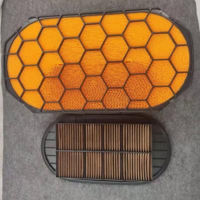 Cina OE 4969841 4969842 Filtro al nido di miele raffreddatore d'aria per Caterpillar 336D 320E SEM Filtro d'aria per escavatore in vendita