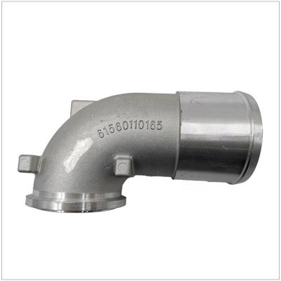Cina Servizi di ricambio/riparazione di tubi di connessione per turbocompressori dei motori diesel di Weichai 61560110165 in vendita