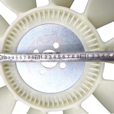 China 4 Holes D16R-000-30 Engine Fan Blade for ShangChai D6114 D9 Diesel Engine in Construction Works for sale