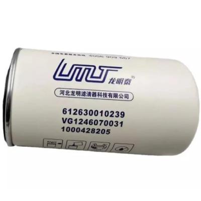 Cina Dimensione standard C-38090 Vg1246070031 Jx1016 Lf16285 Filtro per olio di motore per autocarri pesanti 612630010239 per e prestazioni in vendita