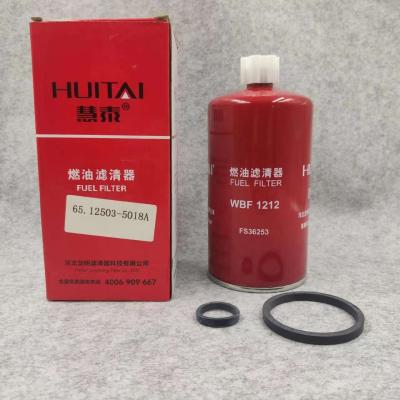 Cina N. di riferimento 65.12503-5018A WBF1212 FS36253 Filtro d'olio per motore a forchetta DOOSAN YANMAR KOMATSU in vendita