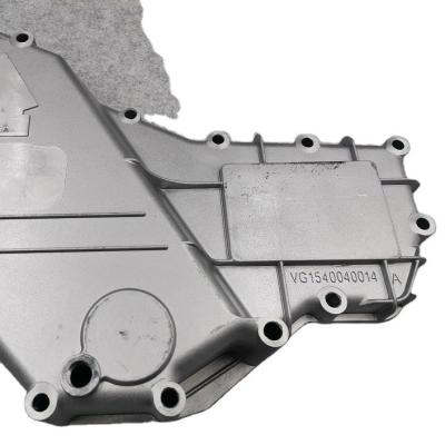中国 シノトラクのオイルクーラーカバー ホウ・ウェイチャイ ディーゼルエンジンの部品 ワイド・シリンダー・ブロックカバー材料 販売のため