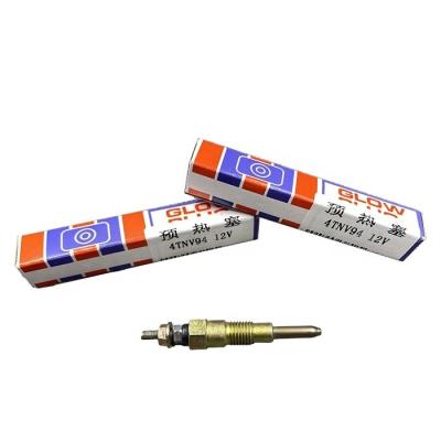 China Tamanho padrão 4TNV94 Peças do motor a diesel de 12v Glow Plug para motor Yanmar à venda