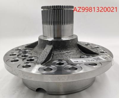 China Purpose Replace/Repair AZ9981320021 Aftermarket HOWO AC16 Drive Axle Spare Parts Differential Half Case With Flange for sale