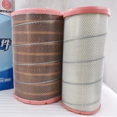 China Shacman 226B Motorluchtfilter voor Caterpillar SDLG Foton XCMA Weichai PU3145 612600115646 Te koop