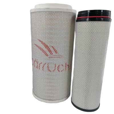 China Standard Size WG9X25190062 WG9X25190061 1109060-2000 1109070-2000 PU2652 Carruchi Sinotruk Sitrak Howo Air filter Main filter for sale