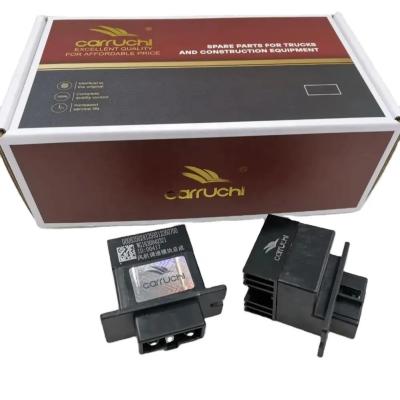 China Instalação de automóveis SINOTRUK CNHTC Carruchi AZ1630840321 Sinotruk Howo Truck Motor Heater Relay Bloco de controle de velocidade do ventilador à venda