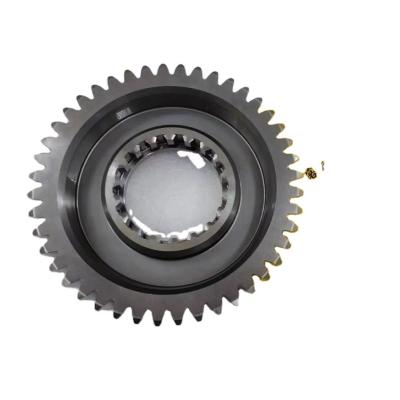 China Howo S6 23- WG2210100221 Sinotruk HW13710 gearbox Auxiliary box main shaft reduction gear for your benefit for sale