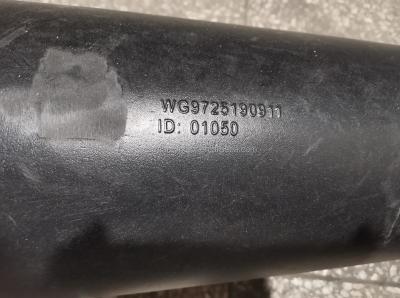 China Super WG9725190911 Peças do motor Sinotruk Howo Tubo de admissão de ar para substituição/reparação à venda
