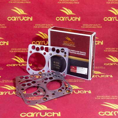 중국 080v03901-0378 KM2401568 CARRUCHI 브랜드 Sinotruk HOHAN T5G MAN MC07 실린더 헤드 가스켓 판매용