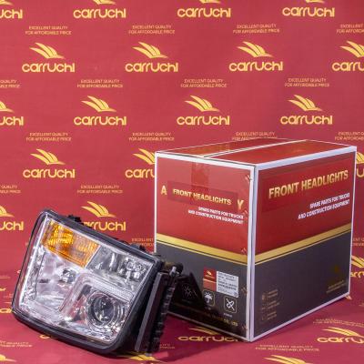 중국 왼쪽 전등 조립 장치 Shacman Delong H3000/M3000/L3000/X3000에 적용됩니다. 카비나 조명 시스템 Carruchi 브랜드 트럭 예비 부품 KM1000011 판매용