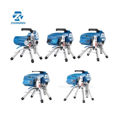 China 1000W Compact Electric Airless Paint Sprayer Adjustable Pressure Electric Airless Spray Machine for sale