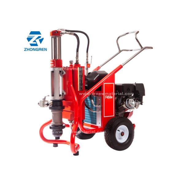 Quality Gas Powered Airless Spray Painting Machine 7.5HP 1200MM Injection Width for sale