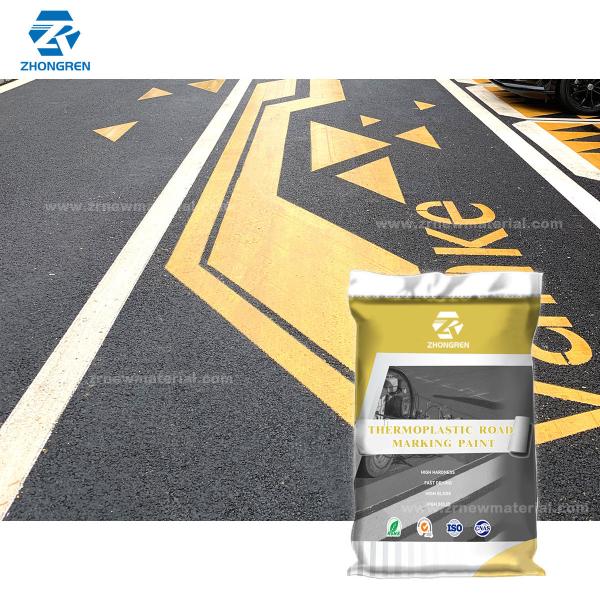 Quality Waterproof Traffic Line Yellow Paint Anti Pollution Impact Resistance Customizab for sale