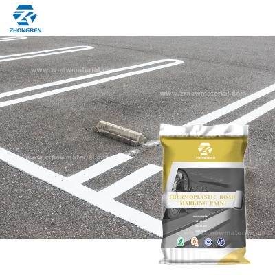 China Heating Resistance Thermoplastic Road Paint Rainproof Reflective Thermoplastic Paint for sale
