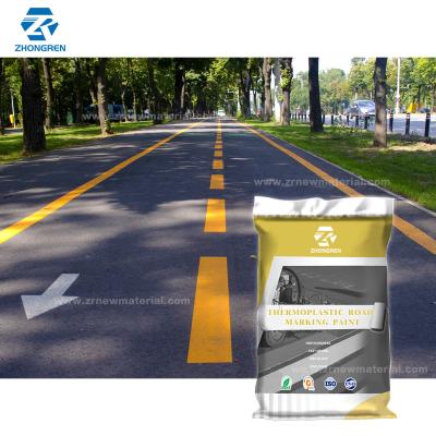 China High Adhesion Thermoplastic Road Paint Quick Drying Highway Yellow Paint for sale
