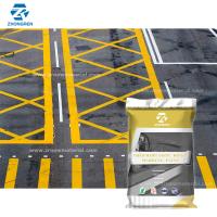 Quality Crack Resistant reflective road line marking paint No Wrinkles Waterproofing for sale