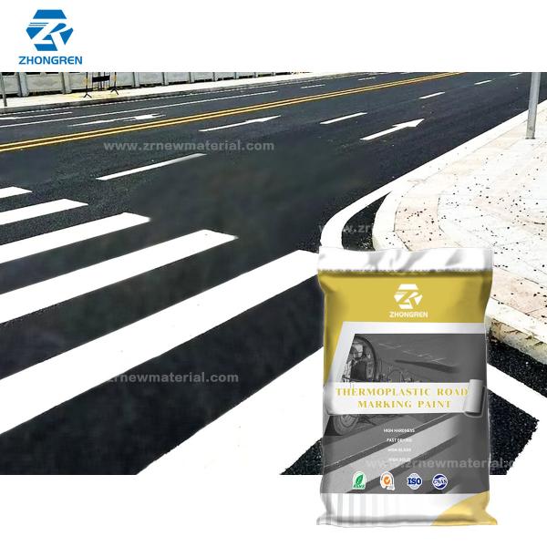 Quality Crack Resistant reflective road line marking paint No Wrinkles Waterproofing for sale
