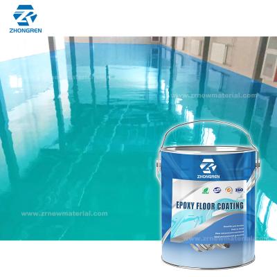 China Multipurpose 2 Part Epoxy Concrete Floor Paint Strong Adhesion for sale