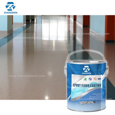China Rainproof Epoxy Floor Coating Non Polluting Waterborne Epoxy Paint for sale