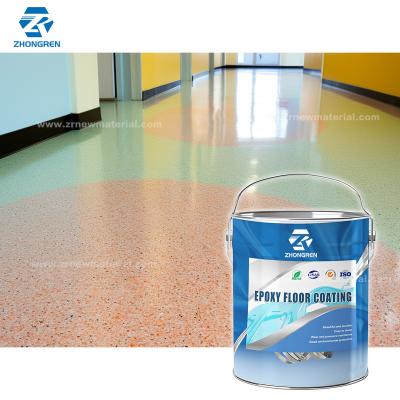 China Pressure Resistant Clear Epoxy Floor Coating Customizable Industrial Epoxy Paint for sale