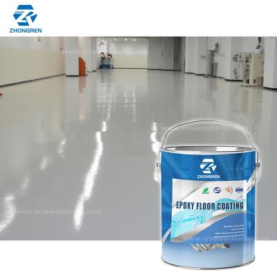 China ODM Smooth Finish Epoxy Floor Coating Industrial Epoxy Paint Anti Corrosion for sale