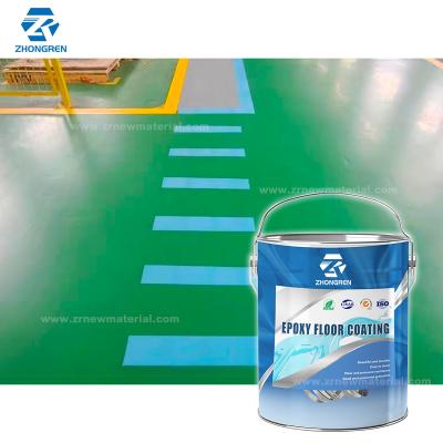 China Abrasion Proof Epoxy Floor Coating Environmentally Friendly Garage Epoxy Paint for sale