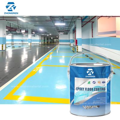 China High Transparent Epoxy Floor Coating Chemical Resistant Garage Epoxy Paint for sale