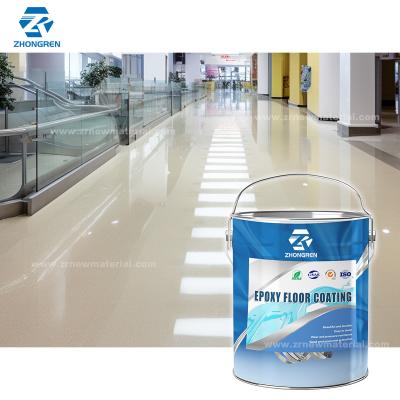China Commercial Anti Slip Epoxy Floor Coating Customizable Temperature Resistance for sale
