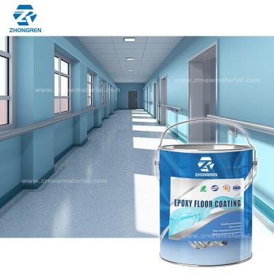 China Eco Safe Non Slip Epoxy Floor Paint Eviromental Friendly For Parking Lots for sale