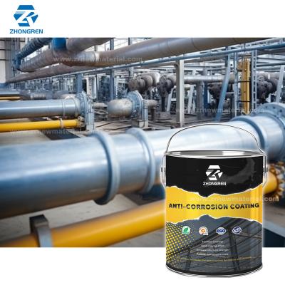 China Epoxy Coal Tar Pitch Anticorrosive Paint For Heavy Pipeline Protection Rust Proof for sale