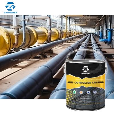 China Epoxy Coal Tar Pitch Anticorrosive Paint For Heavy Pipeline Protection Rust Proof for sale