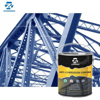 China Effective Protection Rust Preventive Coating Anti Oxidation Antiseptic Paint for sale