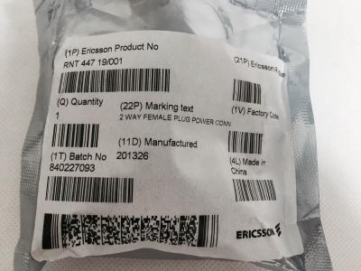 Китай Ericsson RNT 447 19/001 соединителей силового кабеля RNT44719001 DC продается