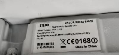 China ZTE ZXSDR R8882 S9000 R8882S9000 GU 900 UMTS Macro Radio Remote Unit UL 880MHZ~906MHz DL 925MHZ~951MHZ-48V 10A PID:B for sale