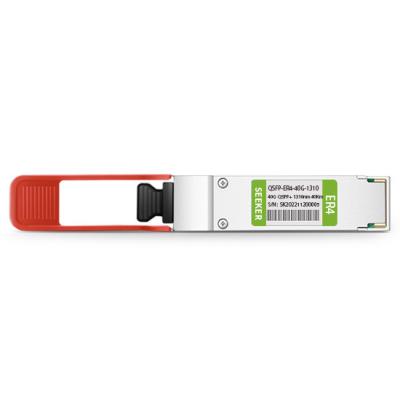 China Alcatel-Lucent QSFP-ER4-40G-1310 Compatible 40GBASE-ER4 QSFP+ 1310nm 40km DOM Duplex LC SMF Optical Transceiver Module for sale