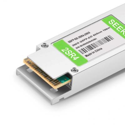 China Cisco QSFP-DD-2SR4 200G Compatible 200GBASE-2SR4 QSFP-DD 850nm 100m DOM MTP/MPO-24 MMF Optical Transceiver Module en venta