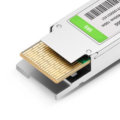 China Cisco QSFPDD-SR8-400G Compatible 400GBASE-SR8 QSFP-DD PAM4 850nm 100m DOM MTP/MPO-16 MMF Optical Transceiver Module en venta