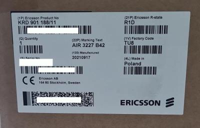 Китай Ericsson MOBILE RADIO AIR 3227 B42 KRD 901 188/11 Remote Head Unit RRUS KRD901188/11 AIR3227B42 продается