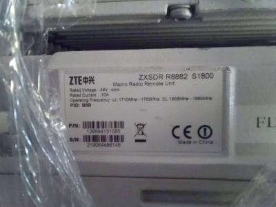 China 129584131065 UL DE ZTE ZXSDR R8882 S1800 B6B: 1710MHZ-1765MHZ DL: Unidad macra de 1805MHZ-1860MHZ-48V 10A ZTE RRU8882 Radio Remote en venta