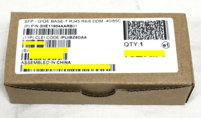 China Alcatel-Lucent Nokia 3HE11904AA Compatible SFP Transceiver New GIGE BASE-T for sale