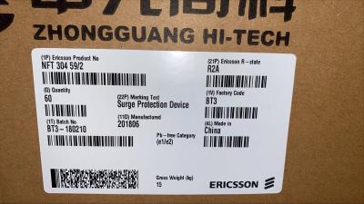 Китай NFT 304 59/2 ERICSSON EF-114210-01 -48 ПЕРЕНАПРЯЖЕНИЯ VDC ЗАЩИТЫ ОТ ПЕРЕНАПРЯЖЕНИЯ NFT30459/2 ARRESTER продается