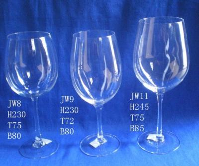 China Wine Glass 350ml 470ml 750ml wine glass with customer logo for sale