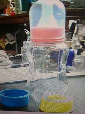 China Glass bottle,Glass storage bottle,120 ml with different colors customer shapes and logos welcome for sale