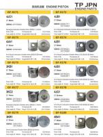 China EXCAVATOR ENGINE PISTON FOR ISUZU for sale